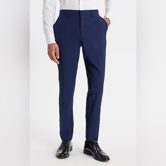 Express | Pants | New With Tags Express Slim Blue Washable Modern Tech ...